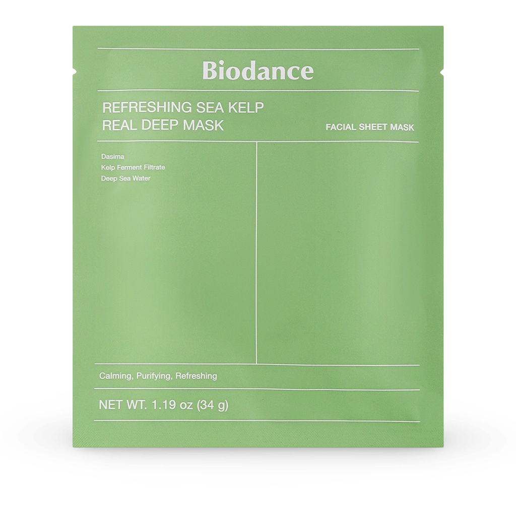 Biodance Refreshing Sea Kelp Real Deep Mask, 34g - Glomi.lt